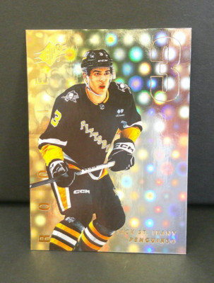 2024-25 UD SPx Gold Rookie Jack St. Ivany 23/50 Pittsburgh Penguins ...