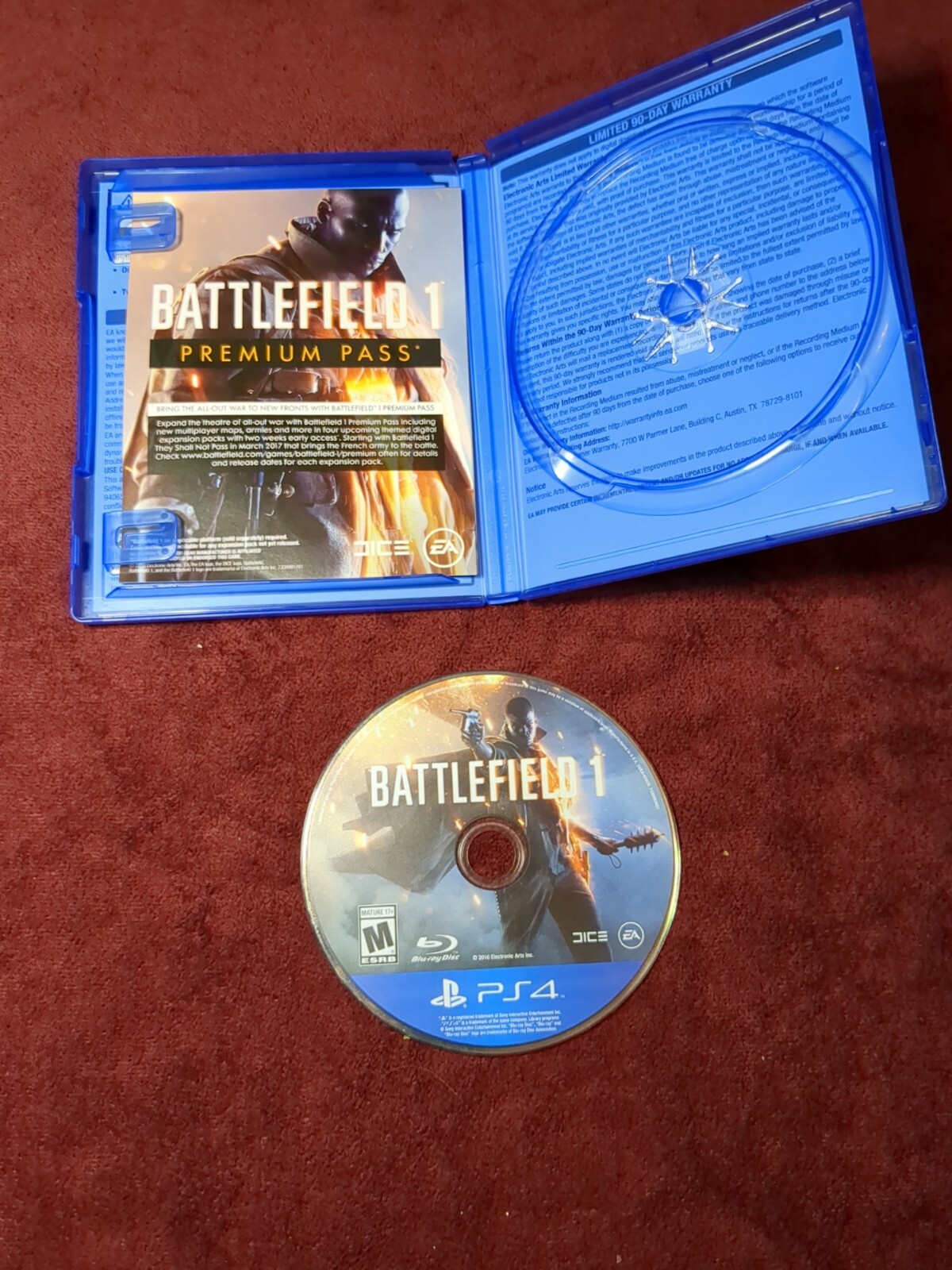 Battlefield 1 PlayStation 4 Game Complete Family-owned 14633733891| eBay