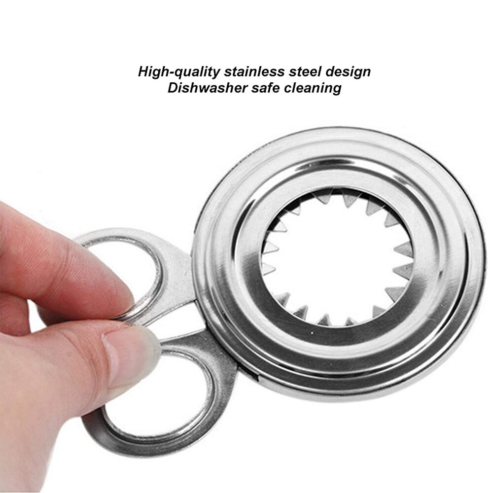 Stainless Boiled Egg Topper Shell Top Cutter Knocker Opener Kitchen ...