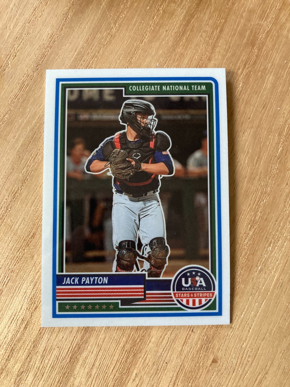 JACK PAYTON 2023 PANINI USA BASEBALL STARS & STRIPES BASE CARD | eBay
