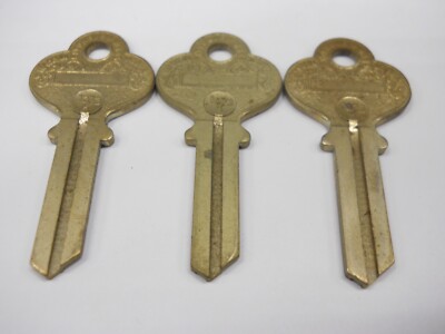 Ilco 1073K Key Blank Fits Fraim lock Lot of 3 | eBay