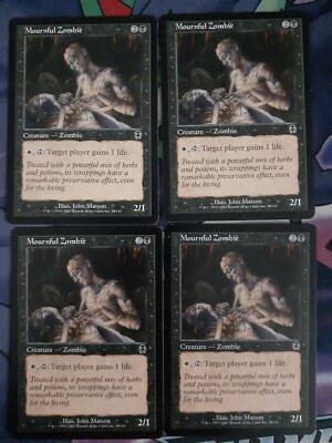 WOTC MTG: Apocalypse 4x #43 Mournful Zombie (common) | eBay