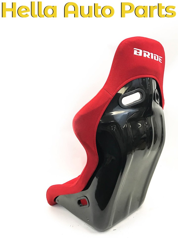 Bride Zeta II Red Cloth Low Max Vios JDM Bucket Racing Two Front Seats ...