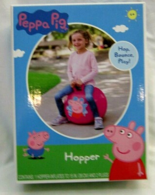 Unisex Peppa the Pig 15" Hopper Bouncer Ball-Brand New in Factory Box ...