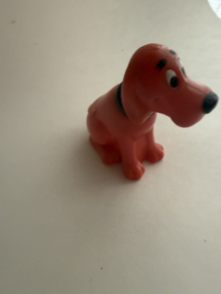 Scholastic Clifford the Big Red Dog 4" Plastic Bobble Head Figure Toy ...