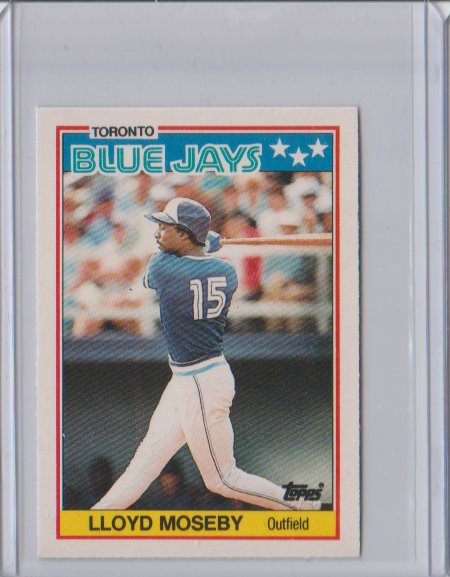 1988 Topps UK Minis #51 Lloyd Moseby Toronto Blue Jays | eBay