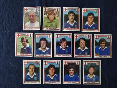 FOOTBALL 78 BIRMINGHAM CITY Footballers Panini CHOOSE sticker removed ...