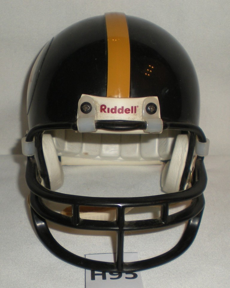 Riddell Pittsburgh Steelers VSR4 Mini Helmet 3 5/8 (H95) - Used - No ...