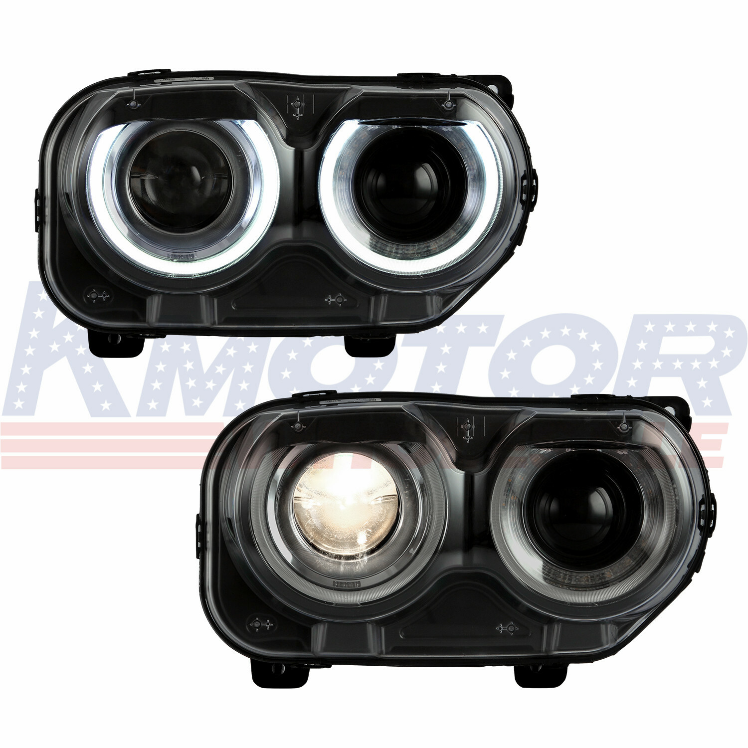 Headlights 68174064AF CH2503267 Headlamps Fit For Dodge Challenger 2015 ...
