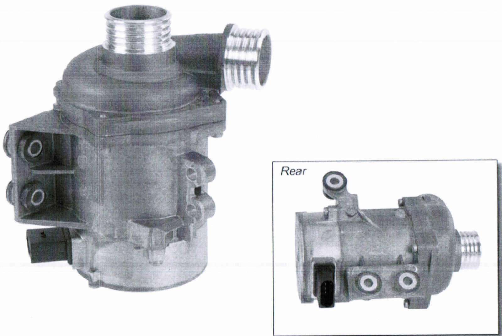 BMW E92 E93 3-Series Genuine Electric Water Pump w/Bolt Kit 328i 328xi ...