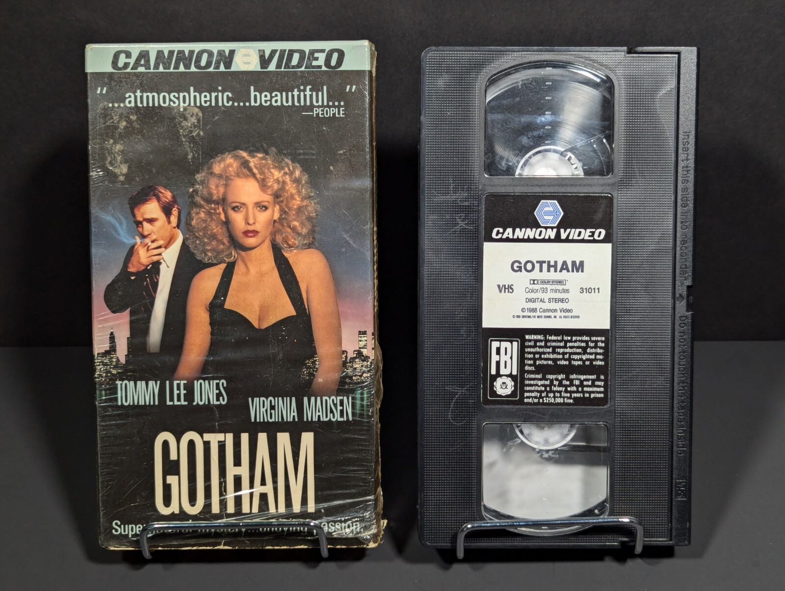 Gotham (1988) VHS Tape Cannon Video Cult Thriller Open Shrinkwrap ...