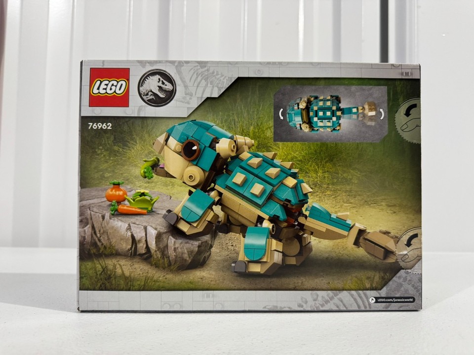 LEGO Jurassic World Baby Bumpy Ankylosaurus Dinosaur 76962 | New ...