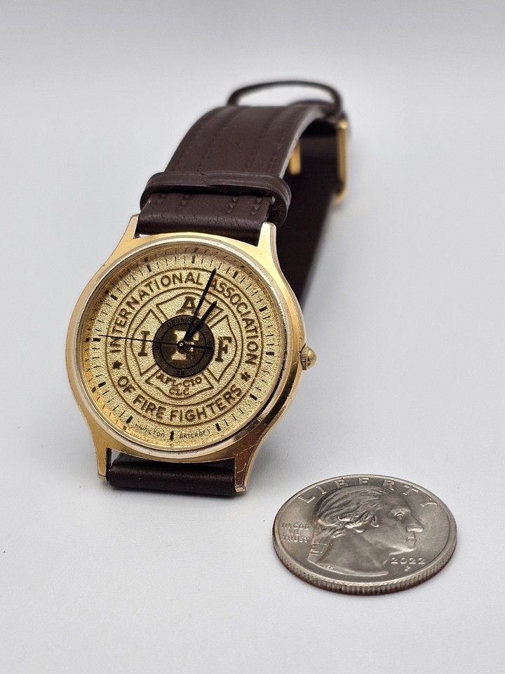 Vintage 1980s HAMILTON 9812 International Association of Firefighters ...