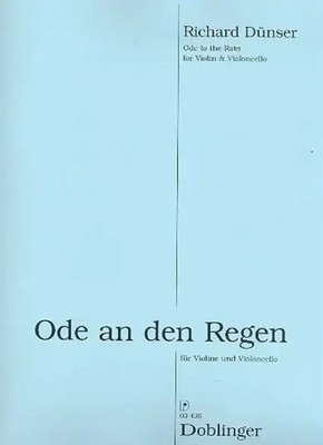 Ode an den Regen | Richard Dünser | Partitur | Doblinger Verlag | eBay.de