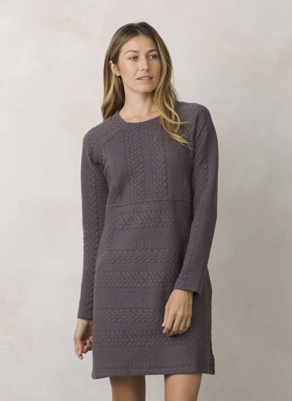 prAna Macee Dress Quilted Muted Truffle Gray Women’s … - Gem
