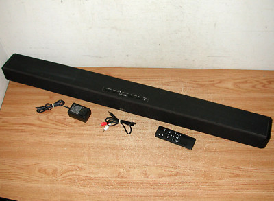 RCA 40" HOME THEATER SOUND BAR MODEL RTS7110B WITH ADAPTER AND REMOTE ...