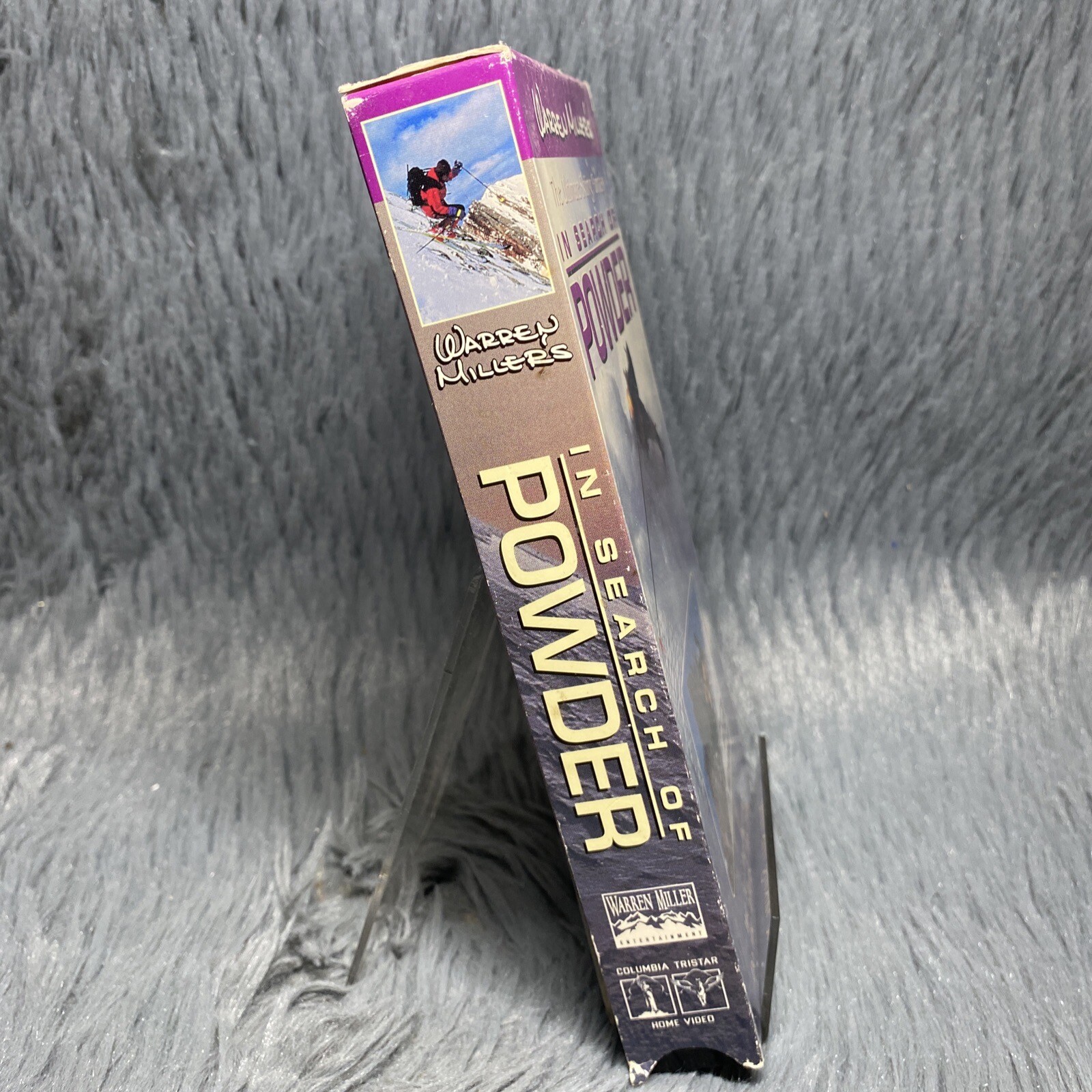 In Search Of Powder VHS 1993 Extreme Skiing Stunt Video A Warren Miller ...