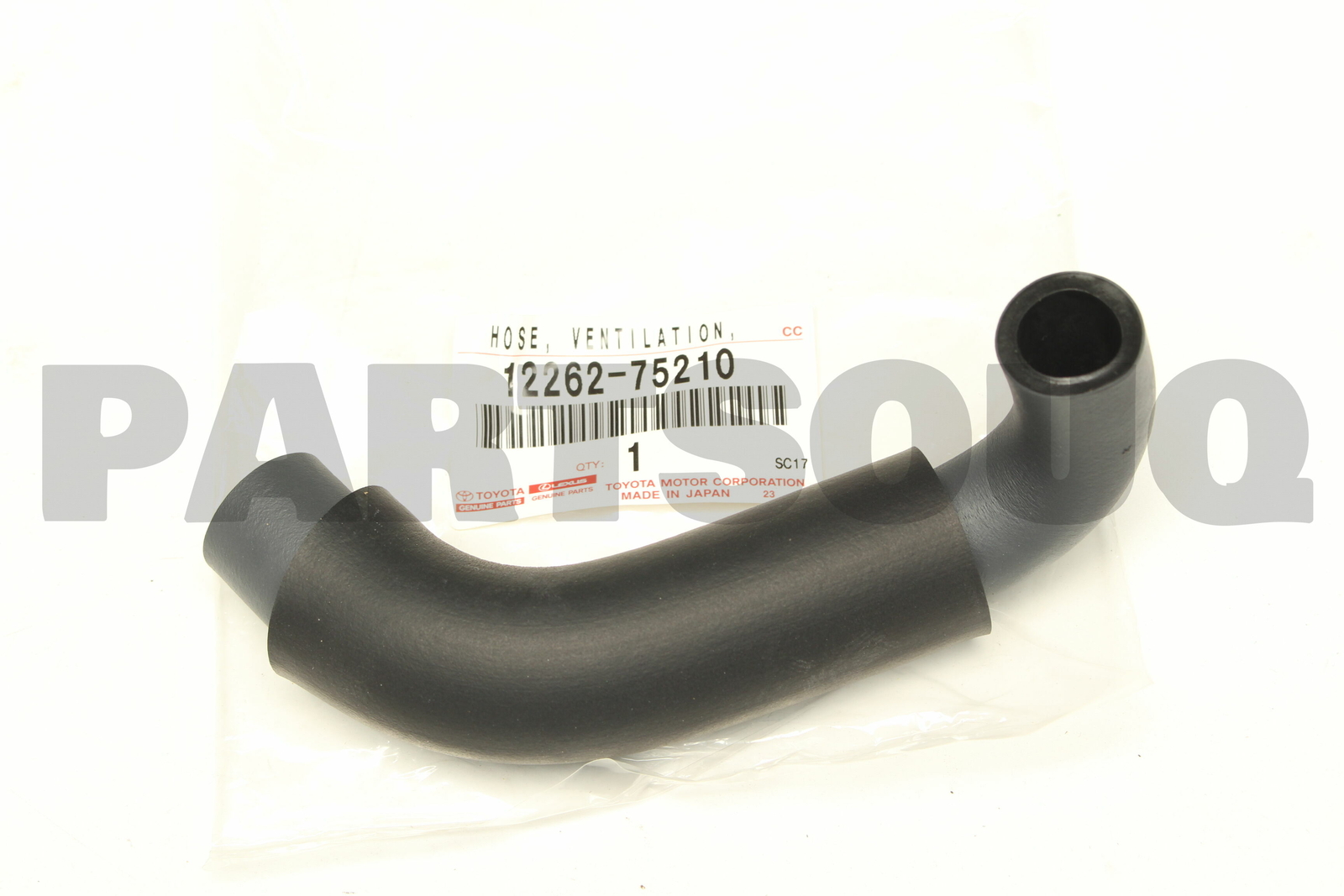 1226275210 Genuine Toyota HOSE, VENTILATION, NO.2 12262-75210 | eBay