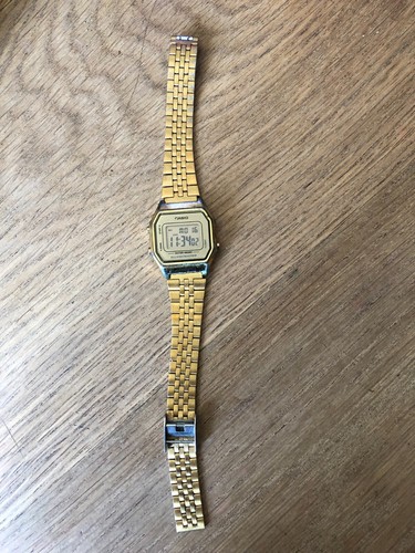 montre casio LA680WE 3284 illuminator vintage dorée PORT OFFERT | eBay