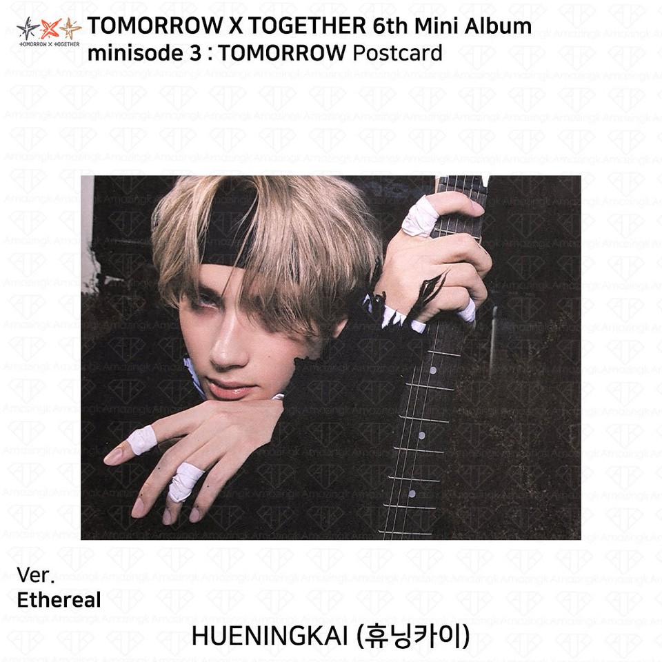 TXT Tomorrow X Together minisode 3: TOMORROW Photocard Postcard Poster ...