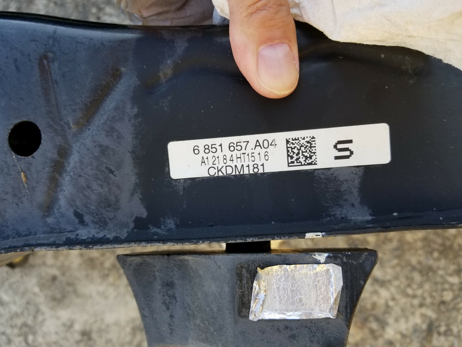 BMW F30 12-18 320i 328i 320xi 328xi Rear axle carrier support subframe ...