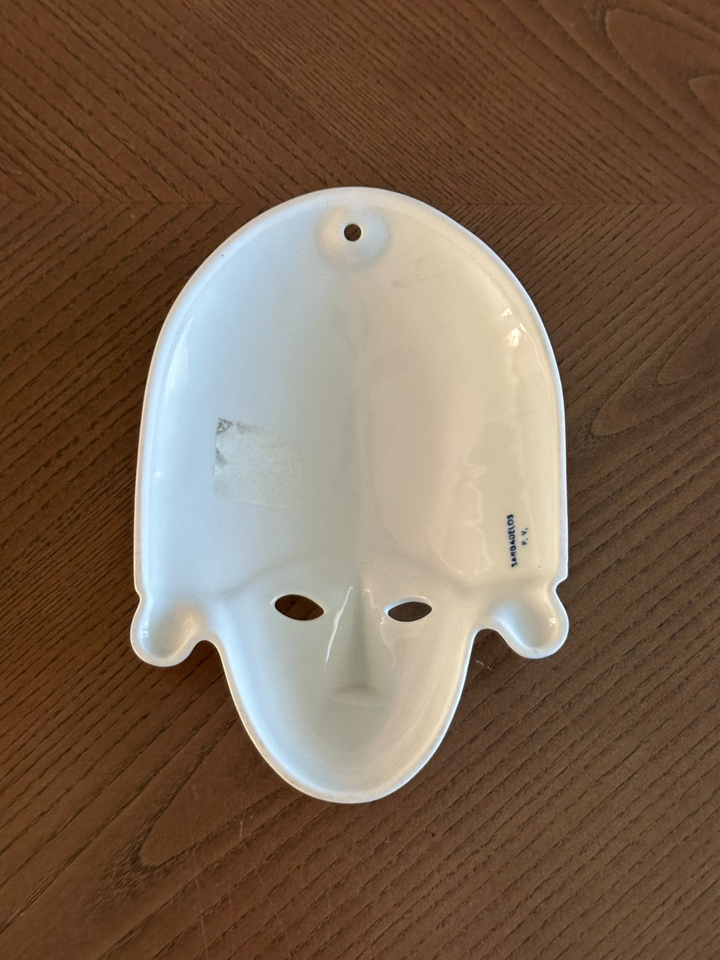 Sargadelos Porcelain Cigarrón Mask / Wall / Table decor Spain Defensive ...