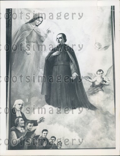 1955 Tapestry Honoring France Priest Father Champagnat St Peter's Press ...