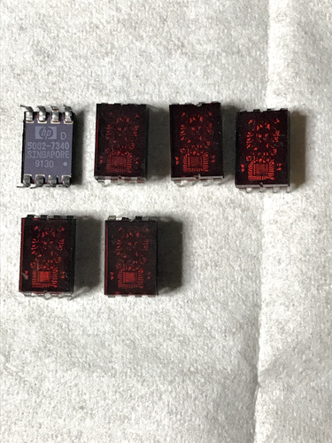 HP 5082-7340 8-Pin Hexadecimal LED Indicator, 6 Pcs, Unused | eBay