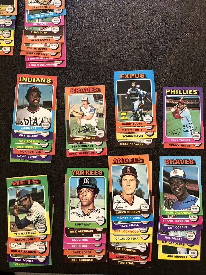 1975 topps mini baseball cards lot | eBay