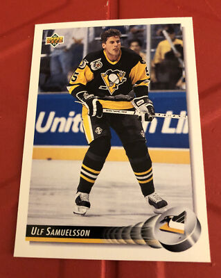 1992-93 Upper Deck Penguins Hockey Card #189 Ulf Samuelsson | eBay