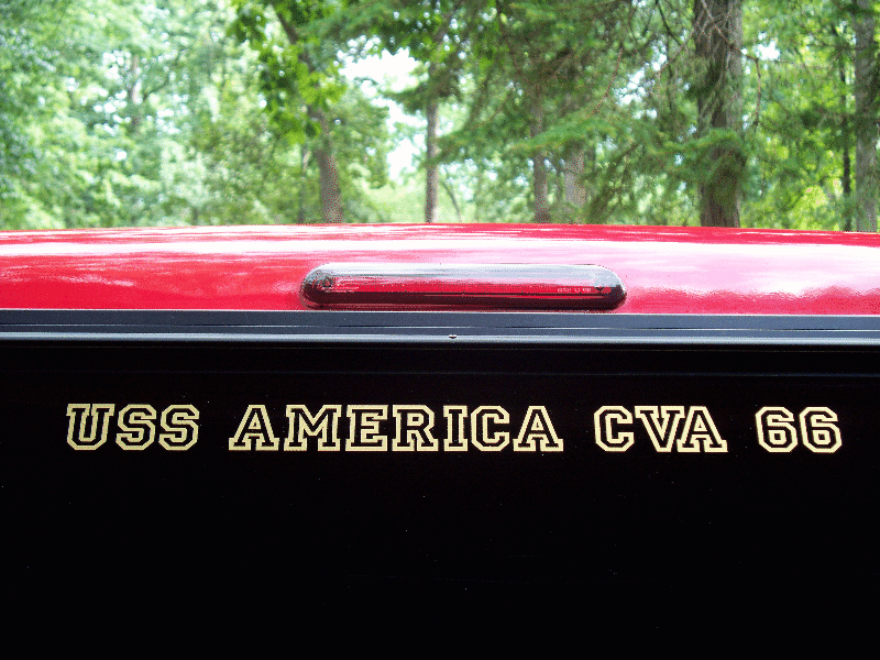 USS AMERICA CVA 66 Decal US NAVY Military USN S01 | eBay