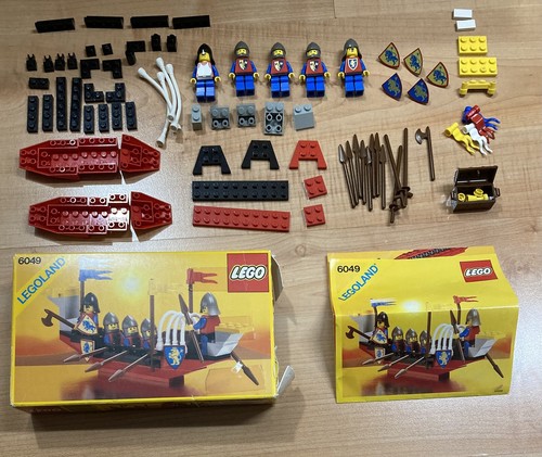 Lego vintage castle 6049 Viking Voyager complet avec boite et ...