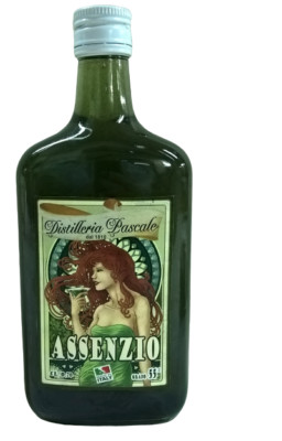 ABSINTHE ASSENZIO 100% NATURALE ARTIGIANALE MADE IN ITALY VOL. % ALC ...