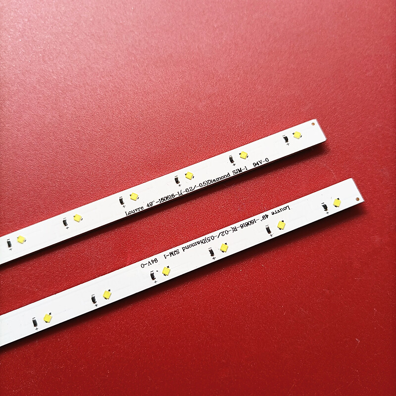 LED Strips for Samsung UN49K5300 UE49K5100 BN96-34659A 34660A BN96 ...