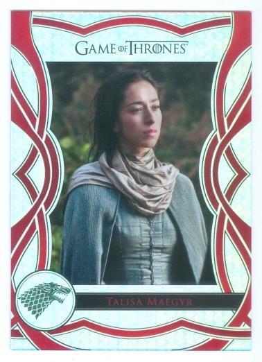 TALISA MAEGYR "THE CAST CARD C52" GAME OF THRONES COMPLETE | eBay