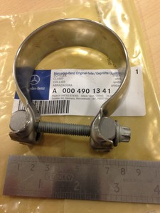 MERCEDES BENZ SPRINTER EXHAUST CLAMP A0004901341 75MM DIAM
