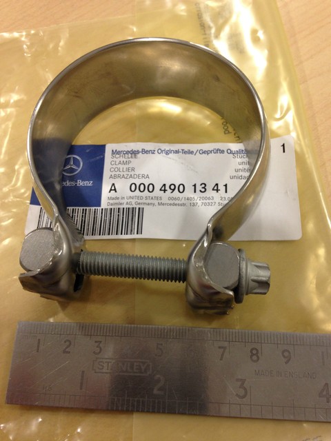 NEW GENUINE MERCEDES BENZ SPRINTER W901-905 EXHAUST PIPE CLAMP ...