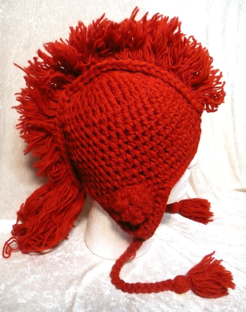 Mohawk Beanie Crochet Pattern