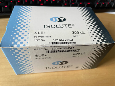 One IST Isolute SLE+ 96-well plate 200ul 820-0200-P01 Liquid Extraction ...