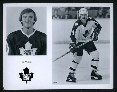 Ron Wilson circa 1970's team issued Press Photo Toronto Maple Leafs | eBay