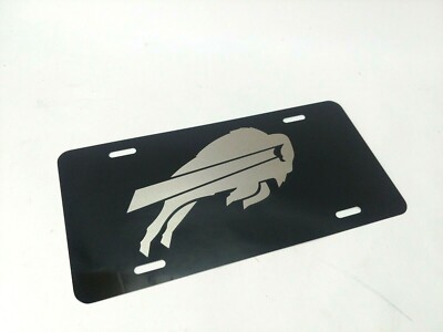 Buffalo Bills Aluminum License Plate Laser Etched Car Front Tag Sign ...