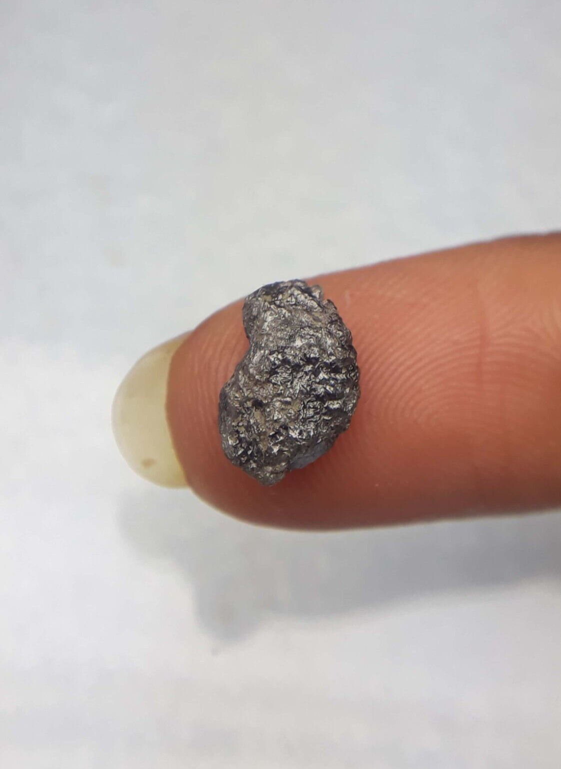 1.45 Ct, Natural Big Rough Diamond,Grey Rough Diamond,Uncut Raw Diamond ...