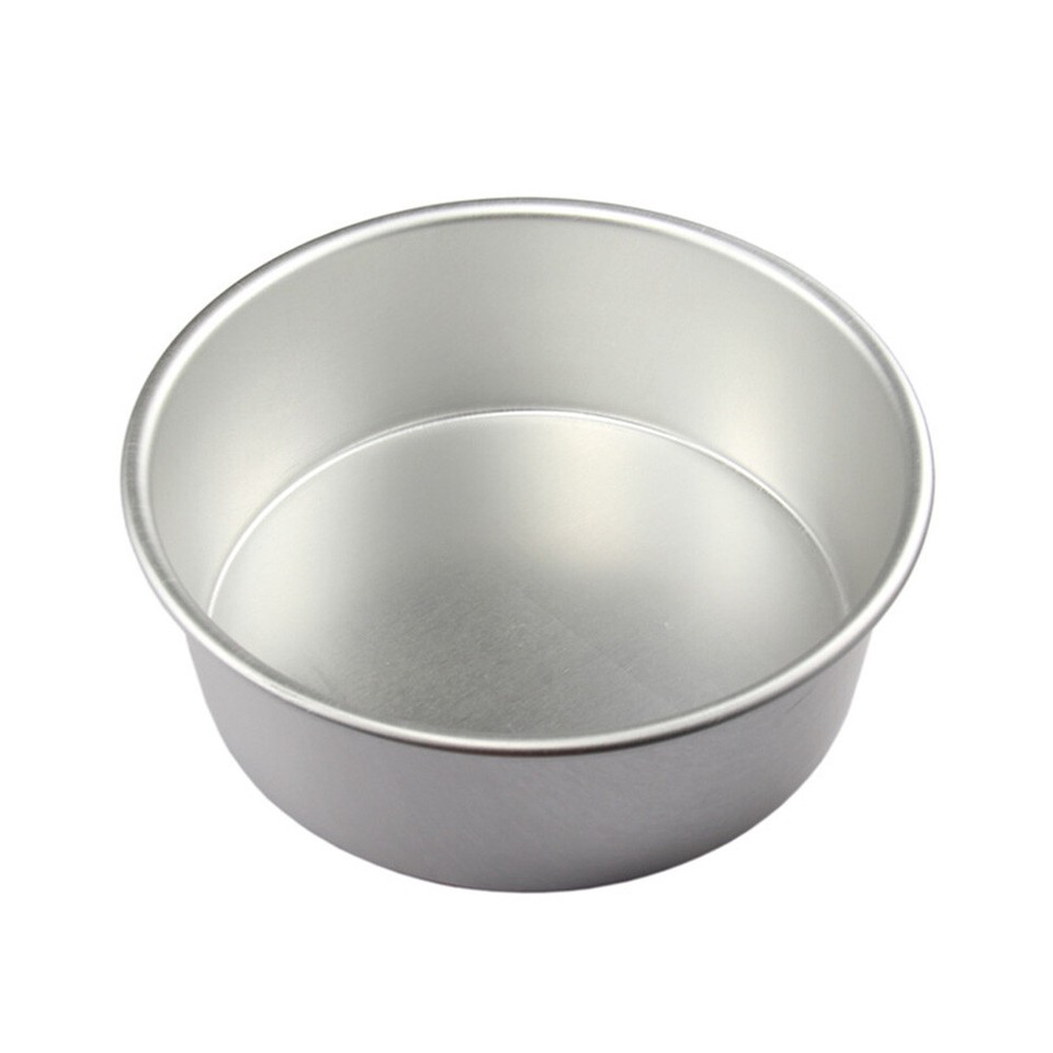 4/6/7/8/9/10/12 Inch Round Cake Pan Tin Baking Mold Mould DIY One-piece ...