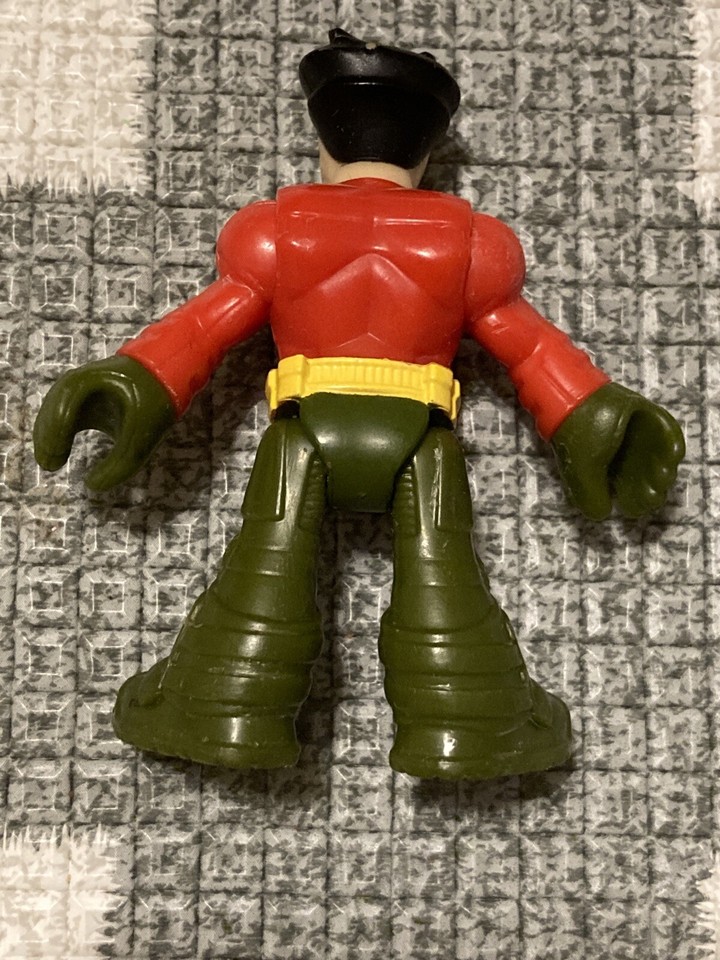 IMAGINEXT ROBIN FIGURE DC SUPER FRIENDS FISHER PRICE 3" | eBay