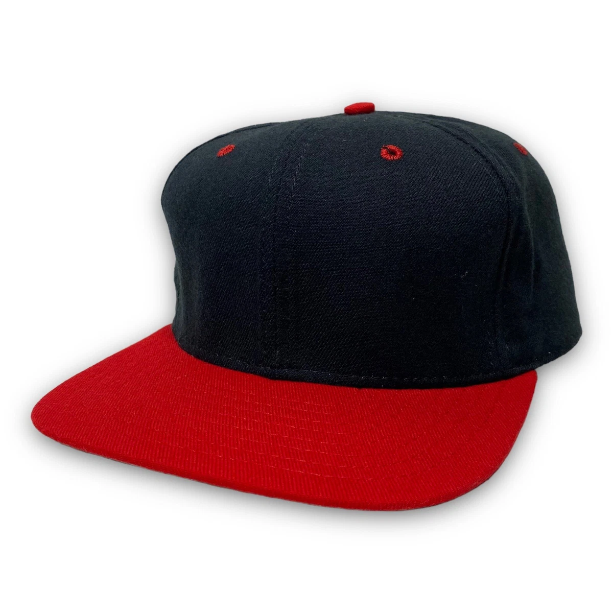 Red Blank Snapback