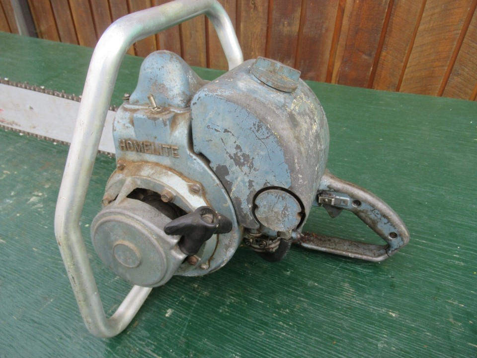 Vintage HOMELITE ZIP Chainsaw Chain Saw with 18" Bar | eBay