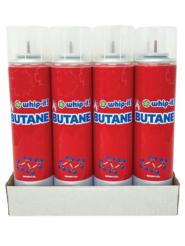 Whip It Butane 300ml - 12 pack butane refill fuel universal tips | eBay