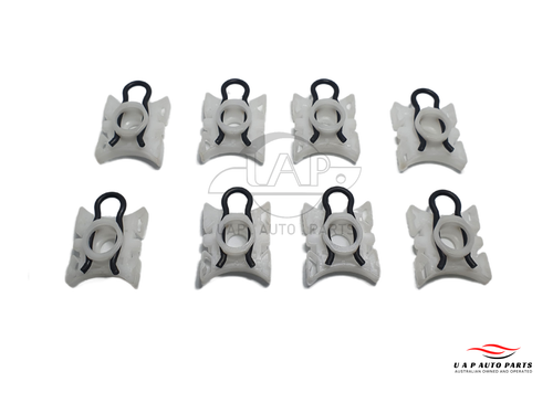 8pcs Plastic Window Regulator Sliding Pivot Clip for BMW E32 E34 E36 ...