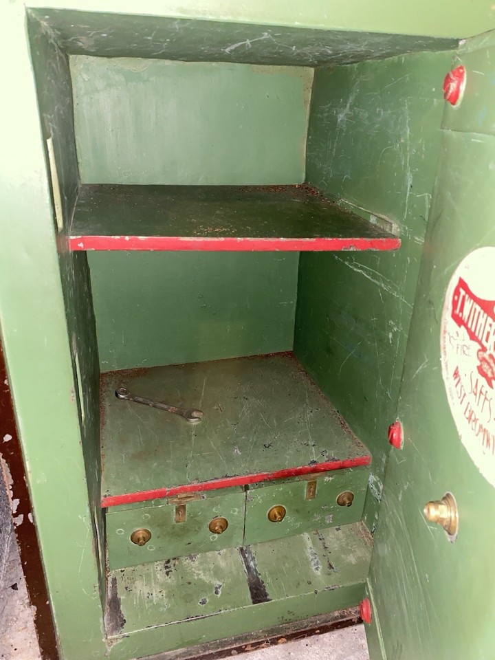 T.Withers &Sons Vintage Lockable Safe With Key | eBay UK