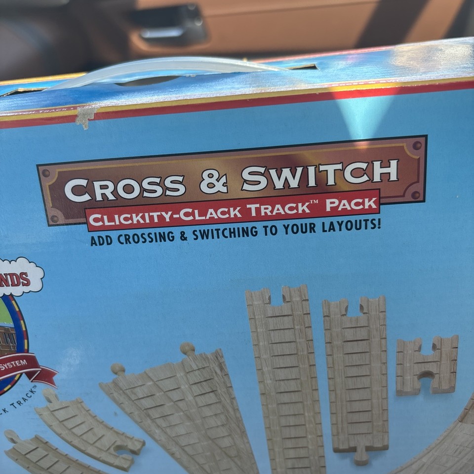 NEW CROSS & SWITCH Clicker Clack Track Pack THOMAS The Tank Engine ...